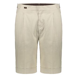 Moorer Klassische klare Bermudas - - Shorts - Herren - Beige - S