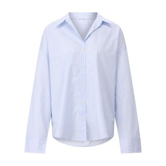 True Religion Oversized Bluse mit Streifen