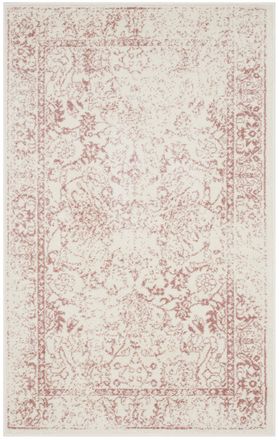 Safavieh Distressed Teppich für Wohnzimmer, Esszimmer, Schlafzimmer - Adirondack Collection, Kurzer Flor, Elfenbein und Rose, 91 X 152 cm