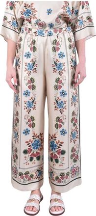 Max Mara Femme, Pantalons, Multicolore, Taille: 36 FR Snack Wide Pantalons