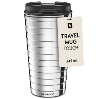 Nespresso TOUCH Travel Mug 345ml | Thermobecher Kalt & Warm f&uuml;r Kaffee, Tee, Matcha, etc. | Auslaufsicher, sp&uuml;lmaschinenfest, bruchsicher | Kaffeebecher to go m