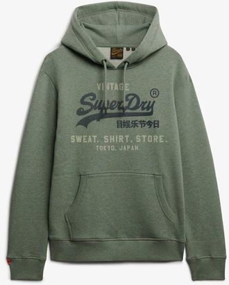 Superdry Sweat &agrave; capuche d&eacute;contract&eacute; Vintage Logo Heritage