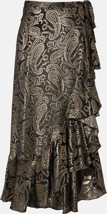 Etro Midirock aus einem Seidengemisch