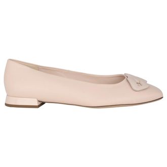 H&ouml;gl Beige Leder Ballerinas - - Shoes - Damen - Beige - 40 EU