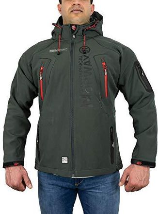 Geographical Norway Tangata Veste softshell dextérieur pour homme Bleu Taille L