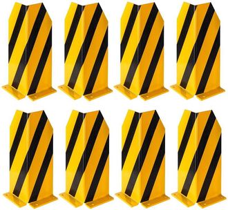 Dema Dema - 8x Anfahrschutz Kantenschutz Rammschutz S&auml;ulenschutz f&uuml;r Regal 30cm hoch