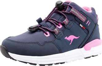 Kangaroos Unisex Kinder Trabo Ktx Sneaker, Blau Dark Navy Magenta 4106, 39 EU