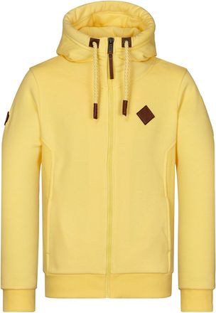 Naketano Herren Kapuzensweatjacke Birol, Farbe:ed Yellow Melange, Gr&ouml;&szlig;e:S