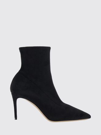 Casadei Bottines Julia en tissu stretch avec talon aiguille et bout en amande