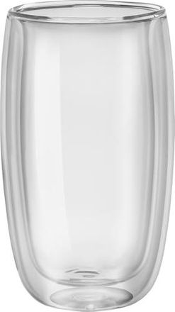 Zwilling Sorrento Doppelwandige Latte-Macchiato-Gl&auml;ser, 2x350 ml, Borosilikatglas, Thermogl&auml;ser, hitzebest&auml;ndig, 2-tlg