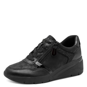 Jana Tamaris Comfort Bottes Femme avec Semelle Amovible, d&eacute;perlantes, Noir (Nappa Noir), Taille 42 EU