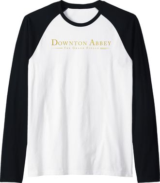 Downton Abbey The Grand Finale Gold Logo Raglan