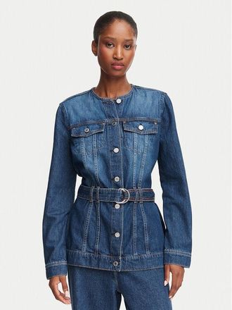 Guess Jeansjacke W6YN04 D1342 Blau Regular Fit