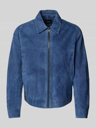 HUGO BOSS Lederjacke mit Leistentaschen Modell Malbano