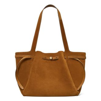 Tory Burch Femme, Sacs, Brun, Taille: ONE Size Romy Suede Tote