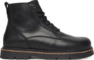 Birkenstock Schnürstiefeletten Birkenstock Highwood Lace Mid 1030756 Schwarz