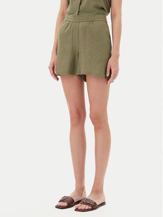 Vero Moda Stoffshorts Thea 10333804 Grün Loose Fit