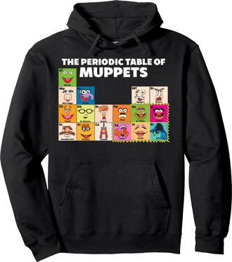 Disney The Muppets Periodic Table Of The Muppets Pullover Hoodie