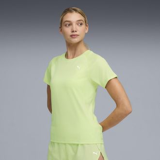 Puma T-shirt de running VELOCITY Femme, V&ecirc;tements, Vert, 3XL