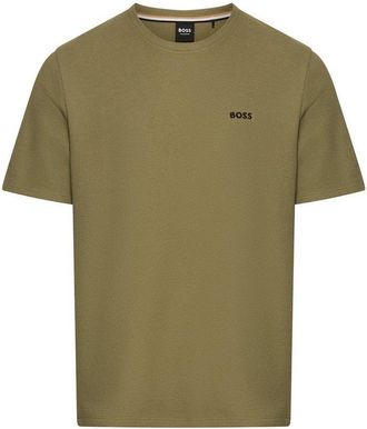 BOSS Pyjamaoberteil Waffle T-Shirt
