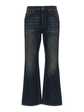 Burberry Schlagjeans - Blau