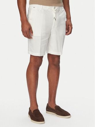 HUGO BOSS Stoffshorts Kane1 50557537 Wei&szlig; Regular Fit
