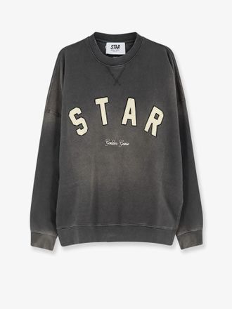 Golden Goose Cotton sweatshirt with front logo - GOLDEN GOOSE DELUXE BRAND - gender_Man