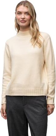 Street One 3015649 Pull Basique &agrave; col roul&eacute;, Beige Doux, 46 Femme