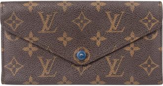 Louis Vuitton Portemonnaie - Louis Vuitton Canvas Monogram Josephine Wallet - Gr. unisize - in Braun - f&uuml;r Damen