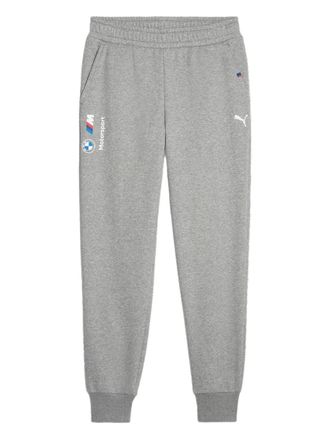 Puma x BMW pantalon de jogging &agrave; logo imprim&eacute; - Gris