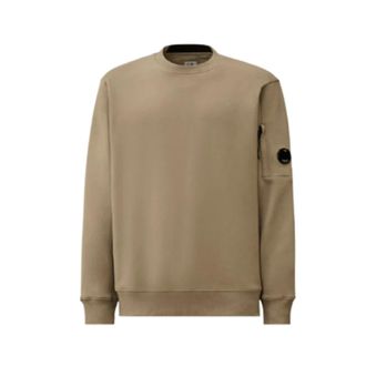 C.P. Company C.p. Company, Homme, Sweatshirts et sweats &agrave; capuche, Beige, Taille: M Accessoires