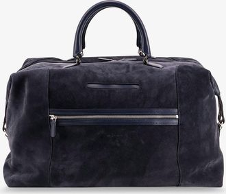 Kiton Ciro Paone Suede Weekend travel bag - KITON CIRO PAONE - gender_Man