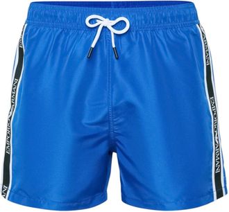 Emporio Armani Homme, Maillots de bain, Bleu, Taille: L Short de Bain Boxer Homme Polyester