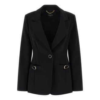 Marciano Femme, Vestes, Noir, Taille: 40 FR Blazer Zaira &agrave; un bouton