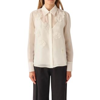 Max Mara Straight Shirt - - Blouses & Shirts - Damen - Wei&szlig; - S