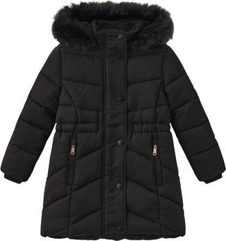 Firetrap Bubble Steppjacke f&uuml;r M&auml;dchen (Schwarz)