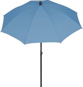 Siena Garden City Push Mittelstockschirm &Oslash;180 cm blau