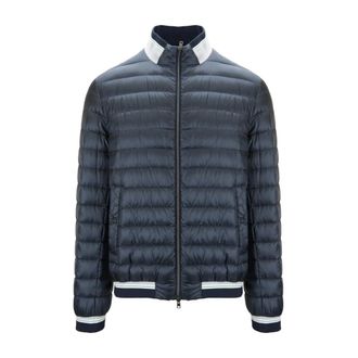 Herno Herren Daunenjacke mit Rei&szlig;verschluss - - Jackets - Herren - Blau - 6XL
