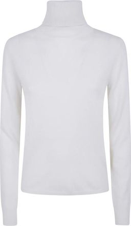 Max Mara Educata Rollkragenpullover - - Knitwear - Damen - Wei&szlig; - S