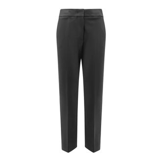 Max Mara Pegno Hose aus Viskosemischung - - Trousers - Damen - Schwarzk - XL