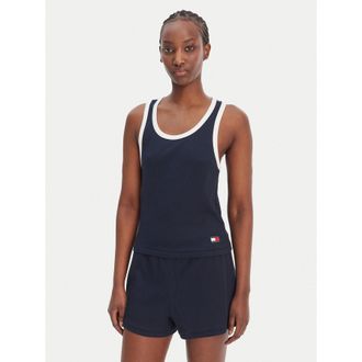 Tommy Hilfiger Top UW0UW06308 Dunkelblau Regular Fit