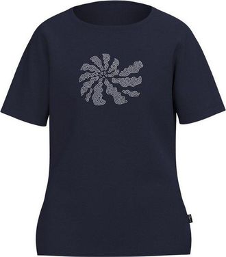 Trigema T-Shirt TRIGEMA T Shirt mit Strass Motiv Schnecke (1-tlg)