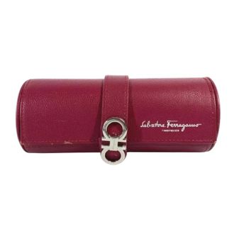 Ferragamo Pre-owned Leder wohnen - - Pre-owned - Damen - Rot - ONE SIZE