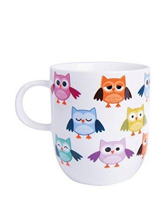 Excelsa Hifo Set de tasses en porcelaine Blanc