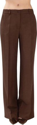 P.A.R.O.S.H. P.a.r.o.s.h., Femme, Pantalons, Brun, Taille: 42 FR Raisa26 Pants