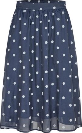 Lollys Laundry Femme, Jupes, Bleu, Taille: 42 FR MorningLL Midi Skirt
