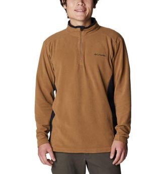 Columbia Herren Klamath Range Ii Halber Reißverschluss Pullover, Delta/Schwarz, XX-Large