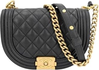 Chanel Pre-owned Pochette Sac Bandouli&egrave;re - Femme - Pre-owned - Noir - Taille: ONE Size