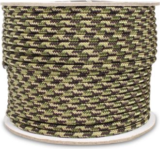 Normani Allzweck-Outdoor-Seil 5 mm x 60 Meter Farbe Multitarn