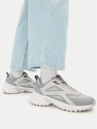 Calvin Klein Sneakers Hike Runner Ck Stripe Refl Su HW0HW03107 Grau